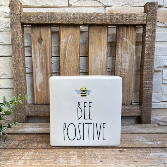 Rae Dunn | Office | Rae Dunn Bee Positive | Poshmark